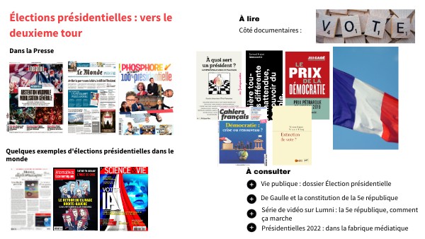 Élections présidentielles : vers le premier tour