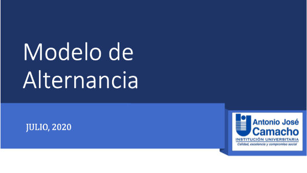 Modelo de Alternancia | Genially