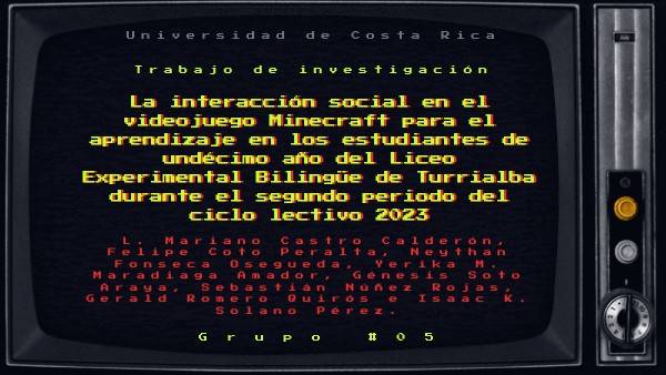 Presentación final grupo#05 | Genially