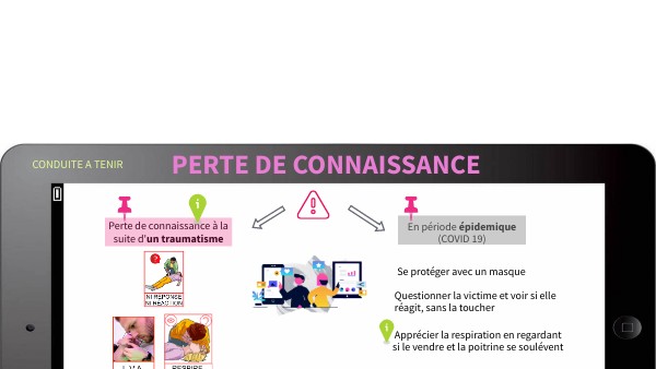 Perte de connaissance si trauma