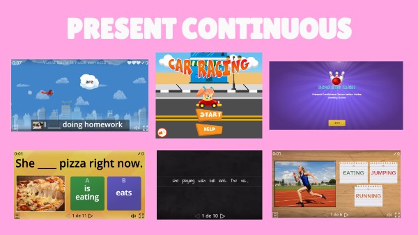 Present Continuous | Genially