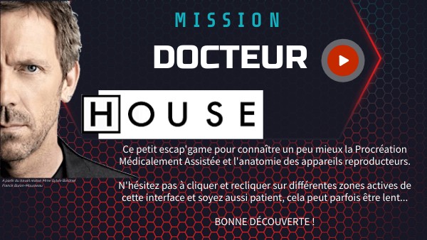 Intro mission House | Genially