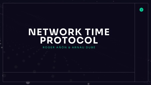NTP - Network Time Protocol | Genially