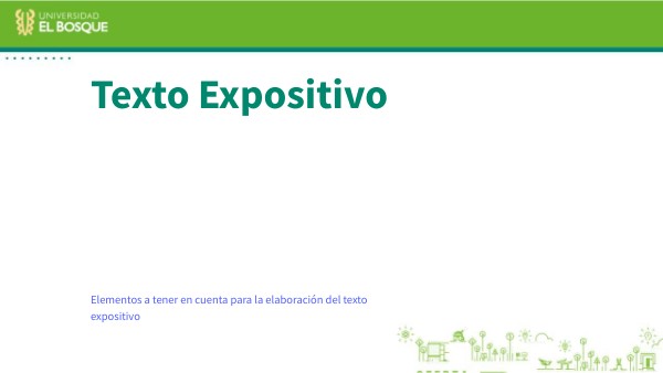 Texto expositivo | Genially