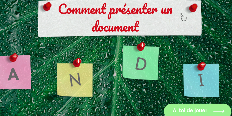 Méthode ANDI | Genially