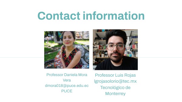 Teaching Staff | Genially