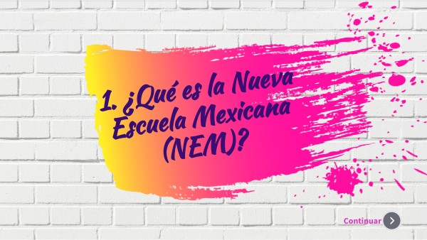 1. ¿Qué es la NEM?