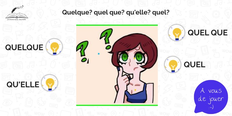 Homophone quelques quelque | Genially