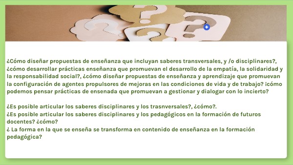 Interrogantes 3 | Genially
