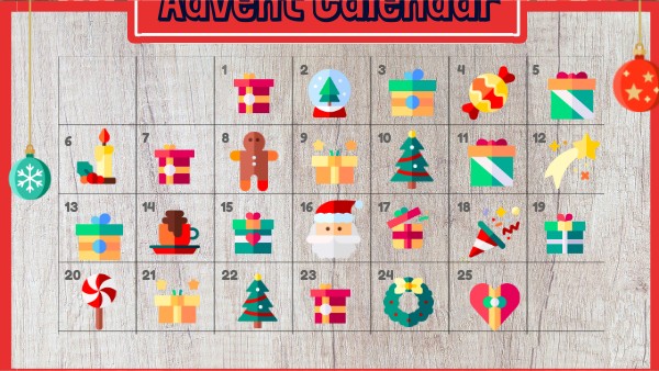 Advent Calendar 1st grade