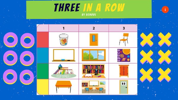 Three in a row 2nd grade | Genially