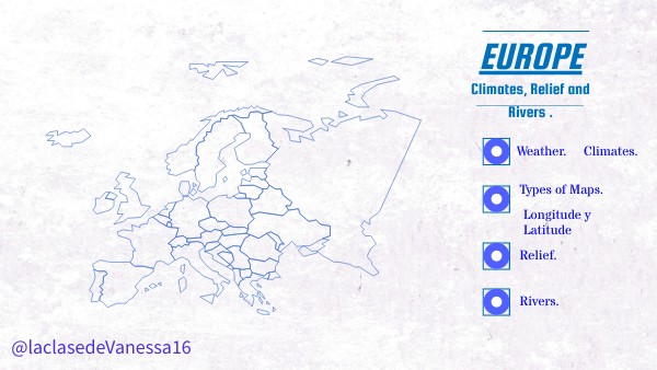 Europe (Weather, Maps and Relief). | Genially