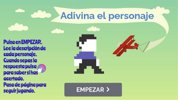 Adivina el personaje | Genially