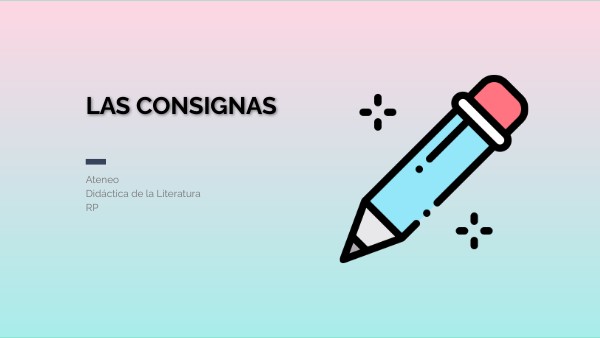 ATENEO Literatura Primaria - Consignas | Genially
