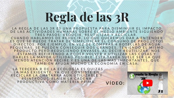 REGLA DE LAS TRES R | Genially