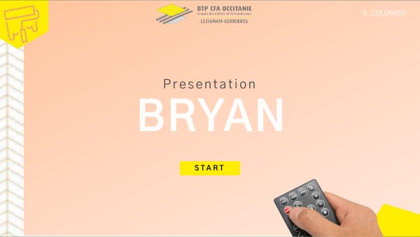 bryan works as a plasterer