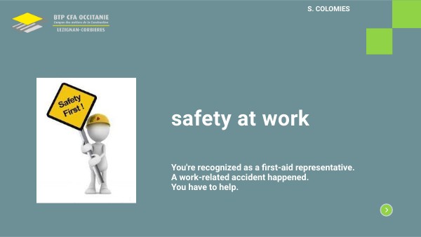 safety first | Genially