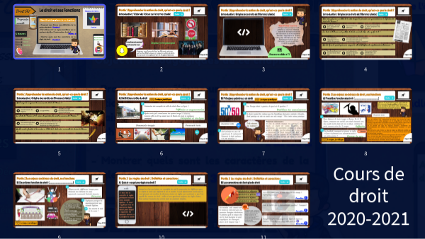 Droit 1STMG C1 | Genially