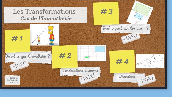 Transformations-Homothetie 3e