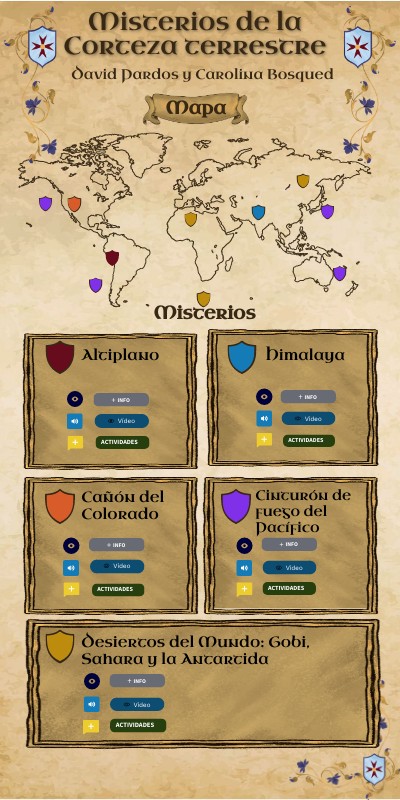 Relieve continental | Genially