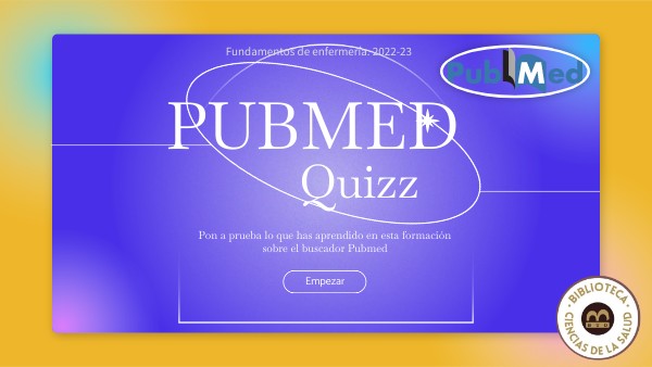 Pubmed quizz | Genially
