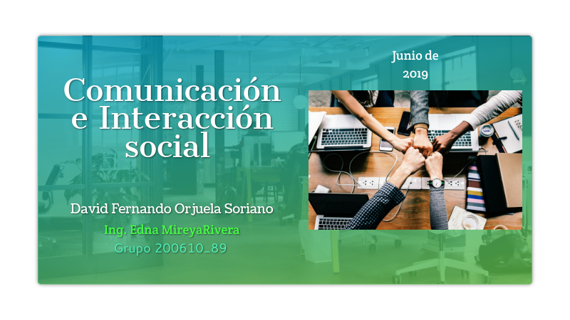 Comunicación e interacción social | Genially