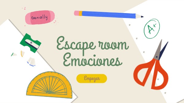 ESCAPE ROOM Emociones | Genially