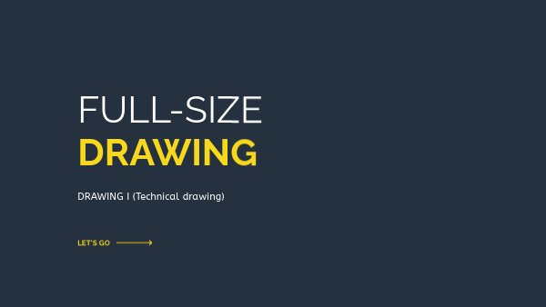 full-size drawing