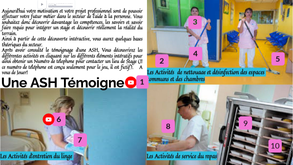 Le métier ASH | Genially