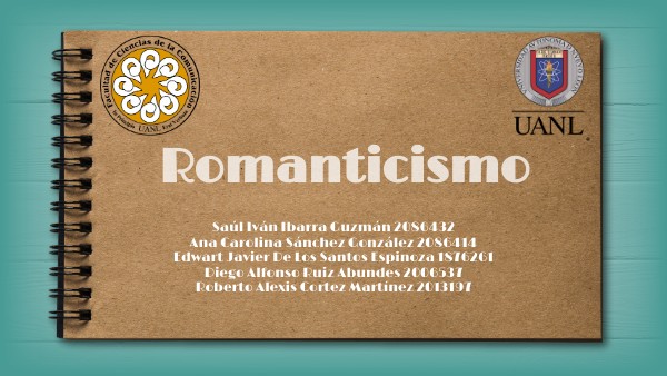 PRESENTACIÓN romanticismo