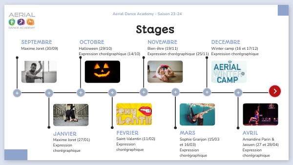 Stages ADA 23-24