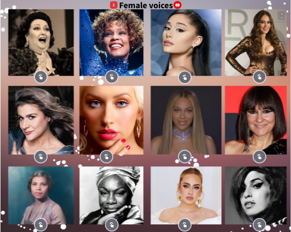 FEMALE VOICES | Genially