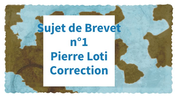 correction brevet 1 | Genially