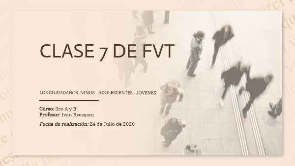 Clase 7 FVT