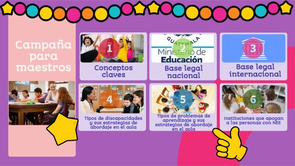 campaña de maestros | Genially