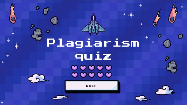 Palagiarism quiz