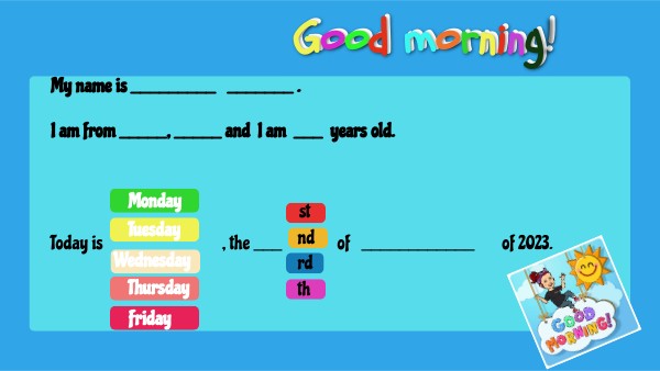 Morning routine 5th -6th | Genially
