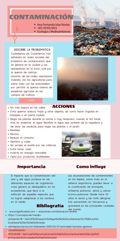 Problemática ambiental | Genially