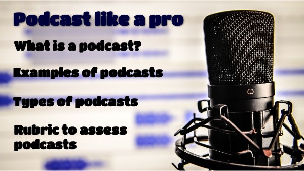 How to record a podcast