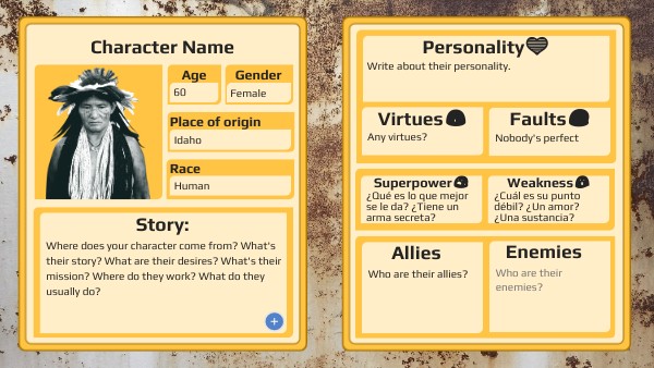 Trading Cards Template