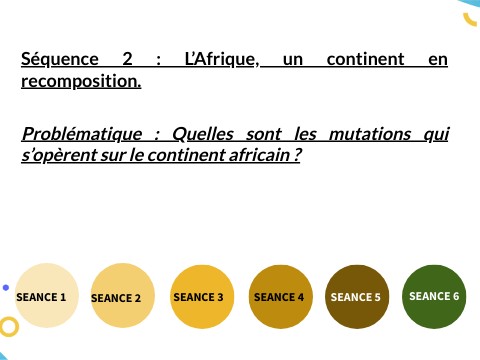 SEANCE 1 AFRIQUE | Genially