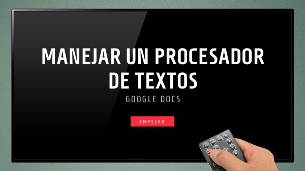 MANEJAR PROCESADOR DE TEXTOS | Genially