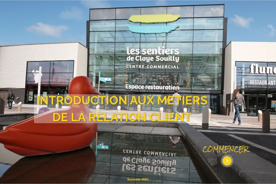 Atelier "Introduction aux Métiers Relation Client" | Genially