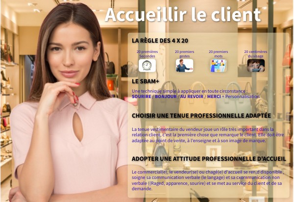 2MRC - Accueillir le client