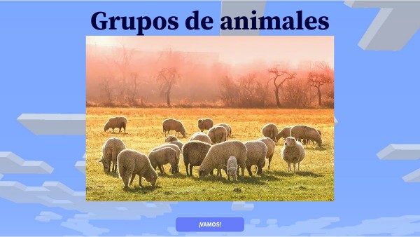 Grupos de animales - Junior | Genially