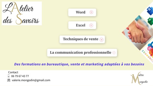 L'Atelier des Savoirs VM | Genially