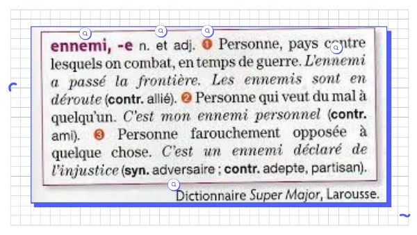 Article de dictionnaire