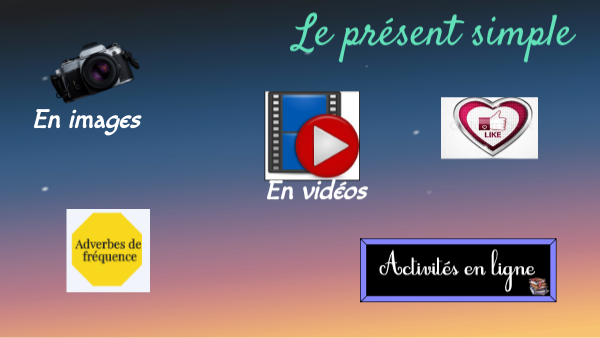 Le présent simple | Genially