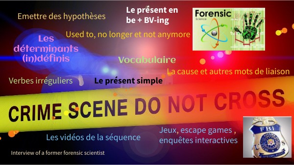 Séquence : What is forensic science? | Genially