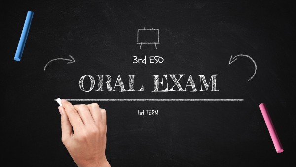 ORAL EXAM 3rd ESO | Genially